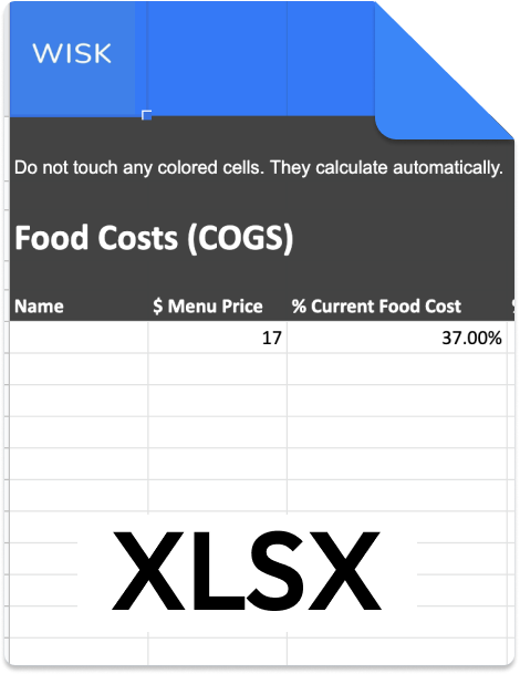 WISK Restaurant Software | 5x Faster Than Spreadsheets